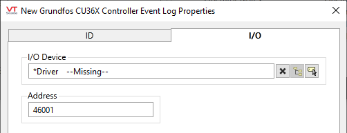 Grundfos Dedicated Controls Event Log